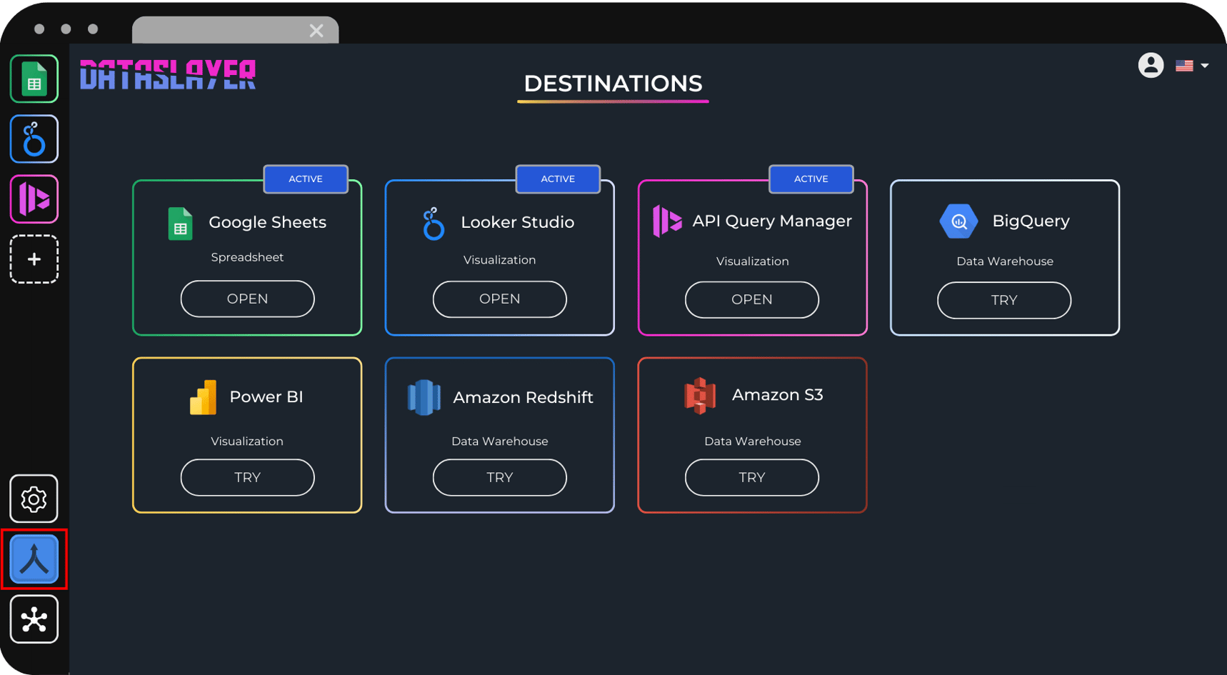 How to create and configure a Blended Connector in Dataslayer